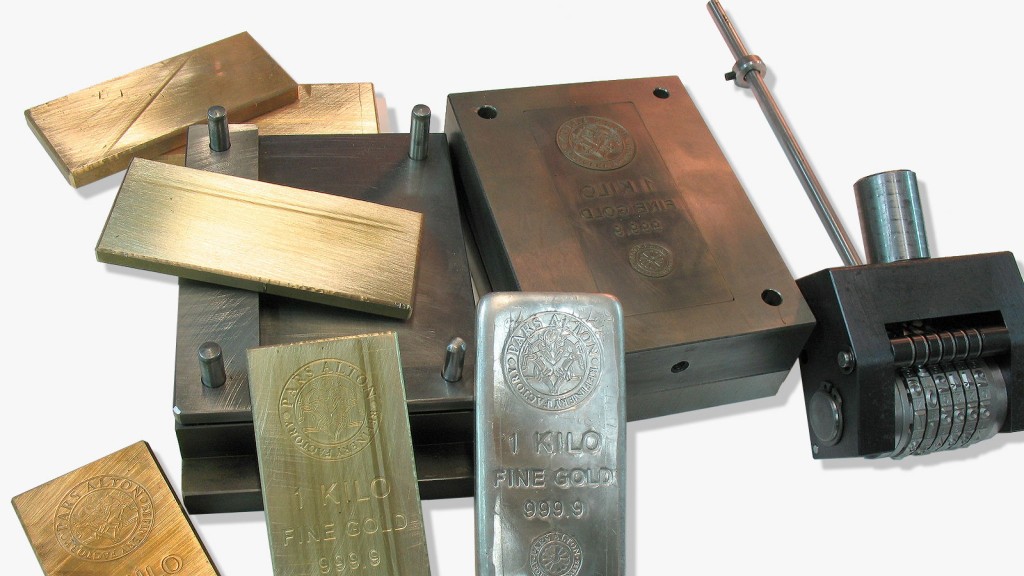 Minting tools for gold bars coins medals
