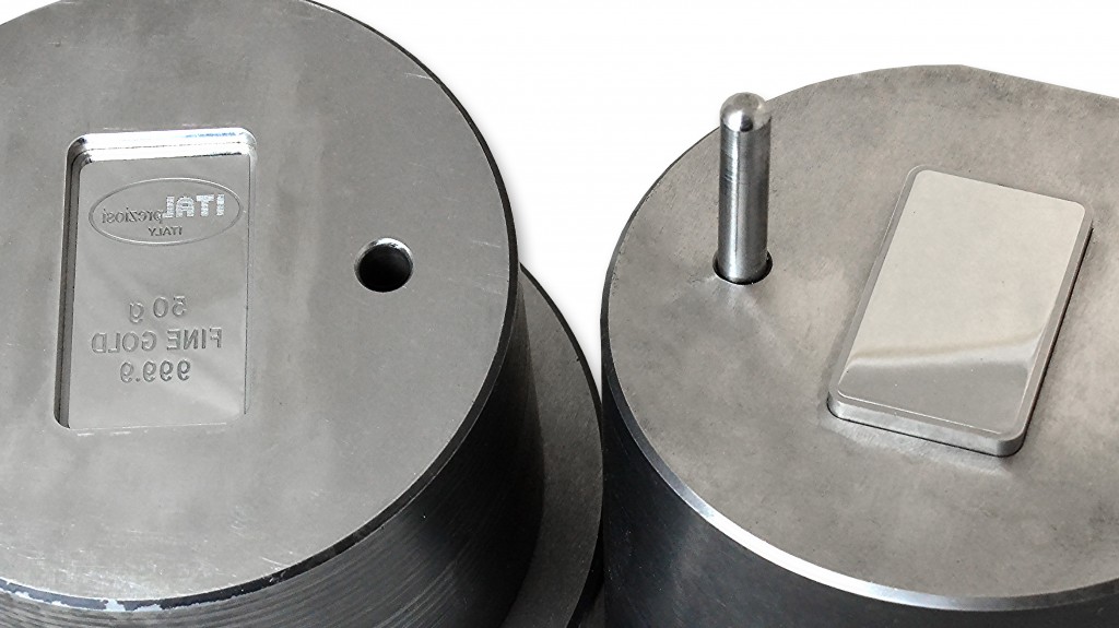Minting tools for gold bars coins medals